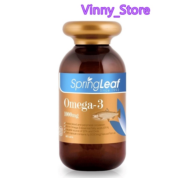 (Ready Stock)Springleaf-Omega-3 1000mg 200 Capsules | Shopee Malaysia