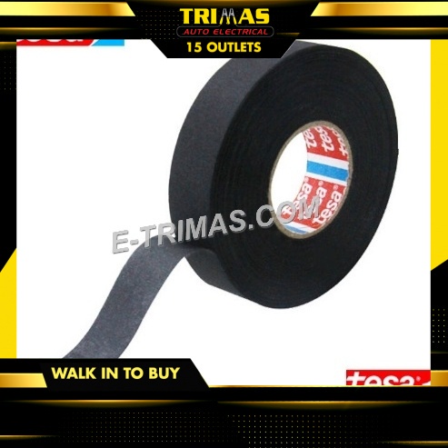 Tesa Germany Adhesive Cloth Fabric Tape Electrical Cable Wiring Racing ...