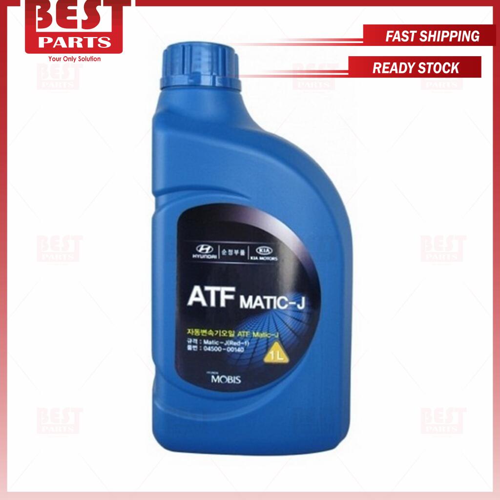 Hyundai Mobis ATF Oil Matic J Automatic Transmission Fluid 1 Litre ...