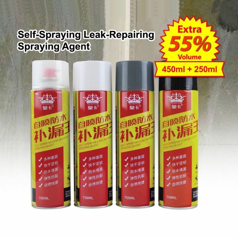 700ML Multi-functional Waterproof Leak Seal Repair Spray Leak Sealer ...