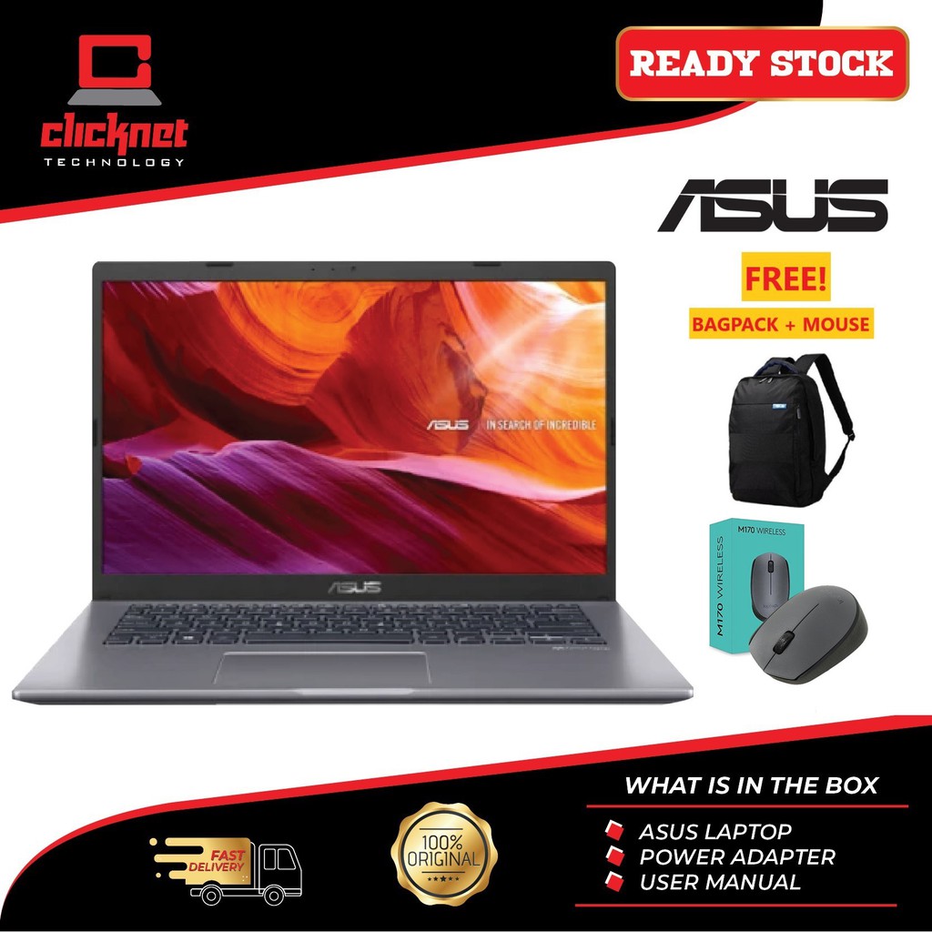 Asus A516M-AEJ146T/AEJ145T 15.6" Laptop Slate Grey/ Silver (Celeron ...