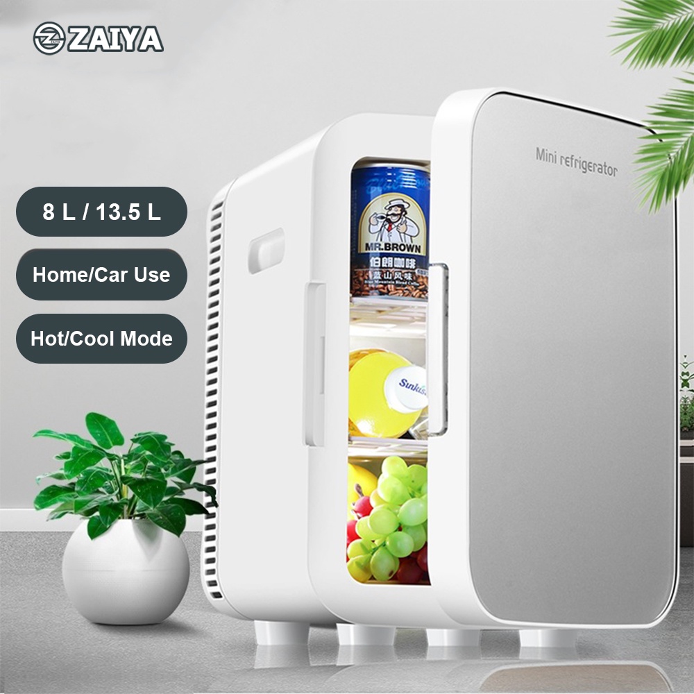 MINI REFRIGERATOR 8L/13.5L Portable Dual Use Freezer&Warmer Outdoor ...