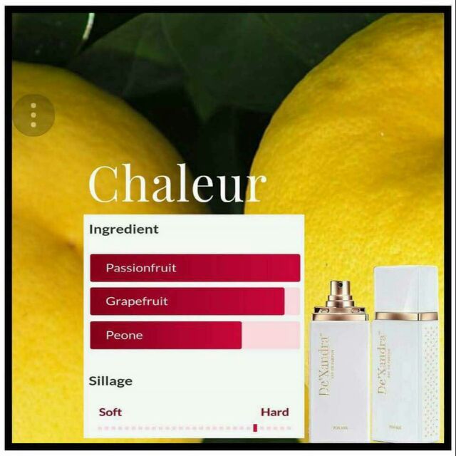 New Dexandra Chaleur (Bombshell) | Shopee Malaysia