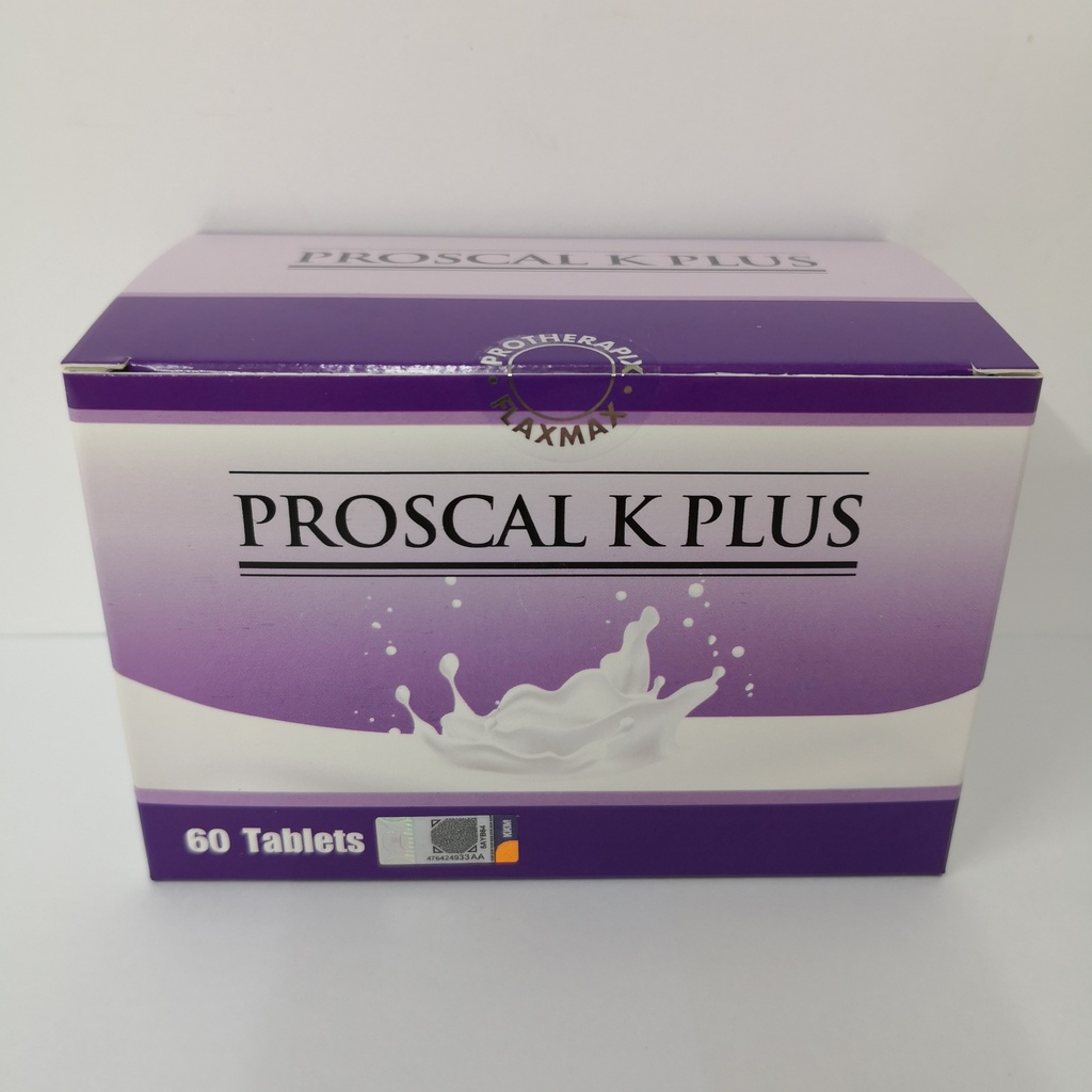 Proscal K Plus Balanced Bone Milk Minerals Plus Vit D3 and K2-7 (60 tablets) | Shopee Malaysia