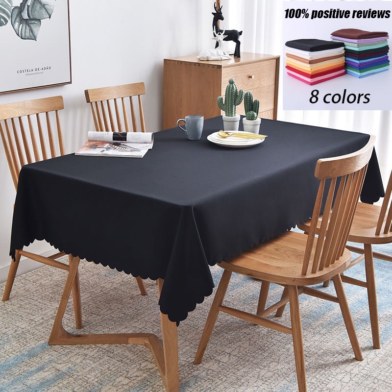 Upgraded fabric restaurant simple modern tablecloth rectangle coffee ...