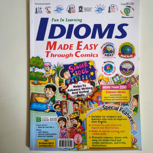 IDIOMS (FUN IN LEARNING) | Shopee Malaysia