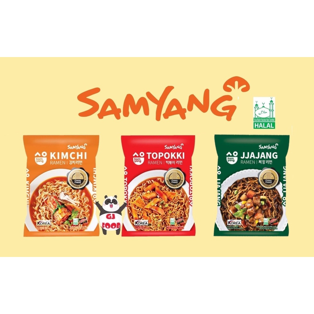 Samyang Kimchi / Topokki Ramen korean instant noodles Halal 80g ...