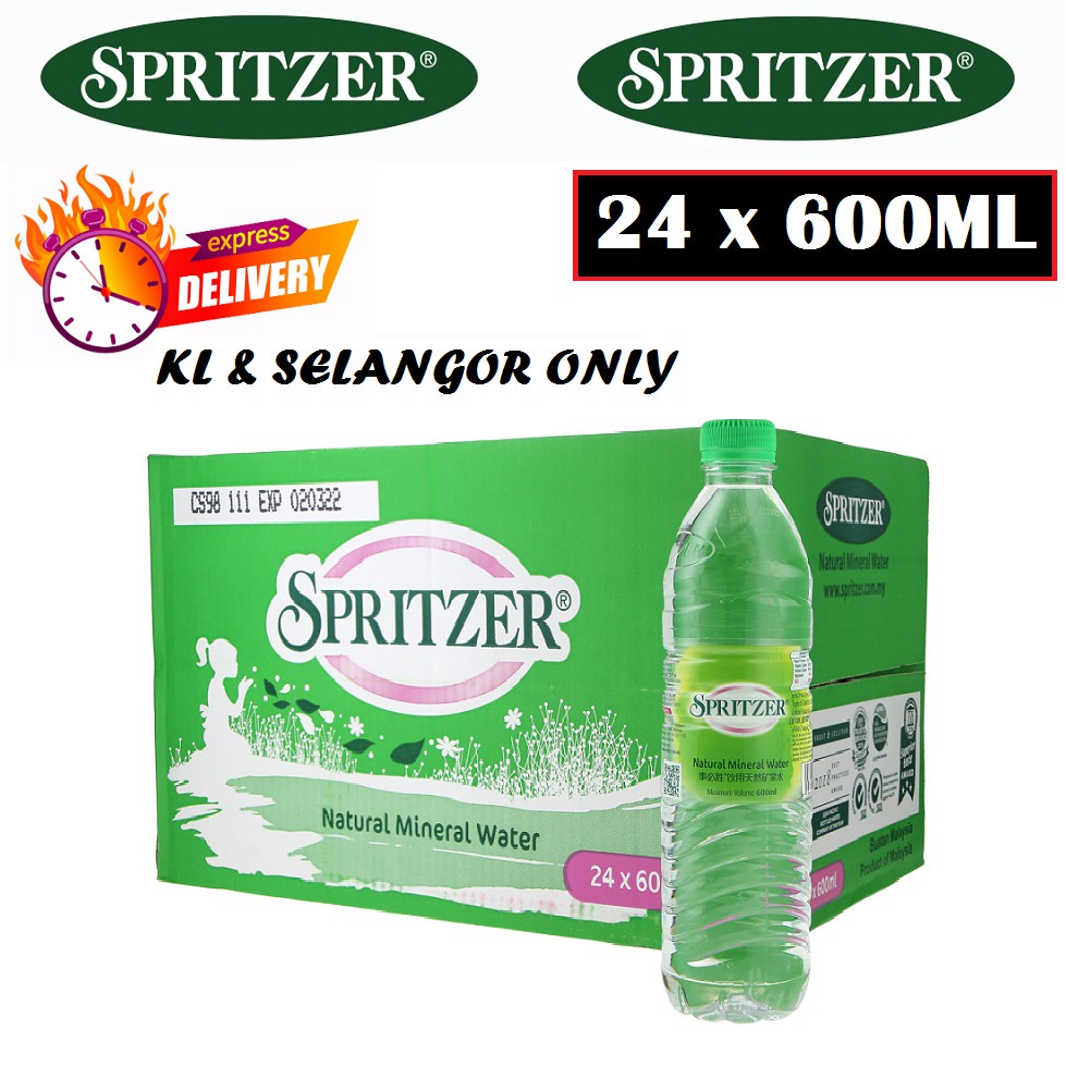 Spritzer Mineral Water 550ml clearance stock !! | Shopee Malaysia