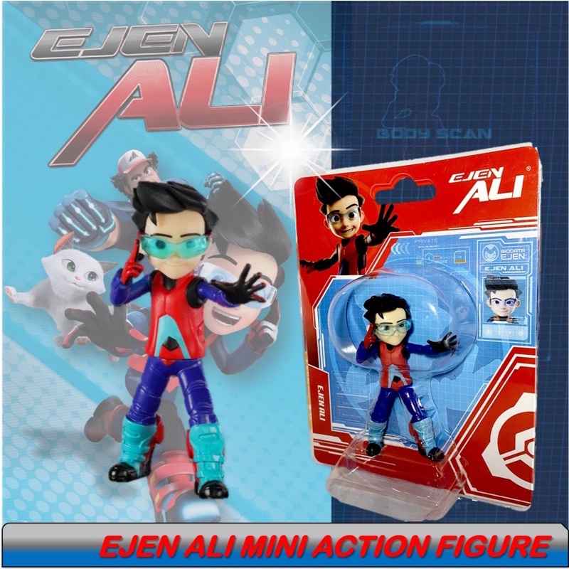 READY STOCK Ejen Ali 3-inch Action Figure | Shopee Malaysia