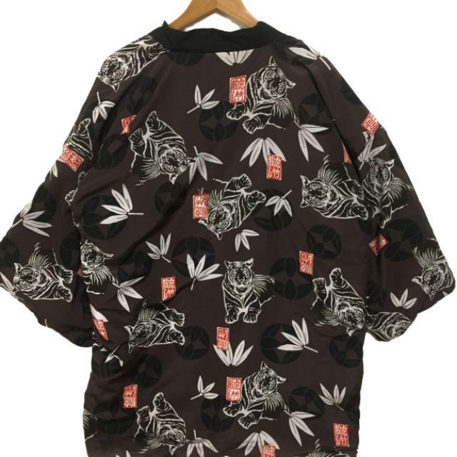 Kimono Full print tiger Reversible Cloaks capes | Shopee Malaysia