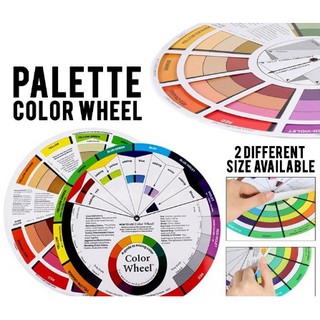 Palette Color Wheel 14/23 cm, Carta Warna | Shopee Malaysia