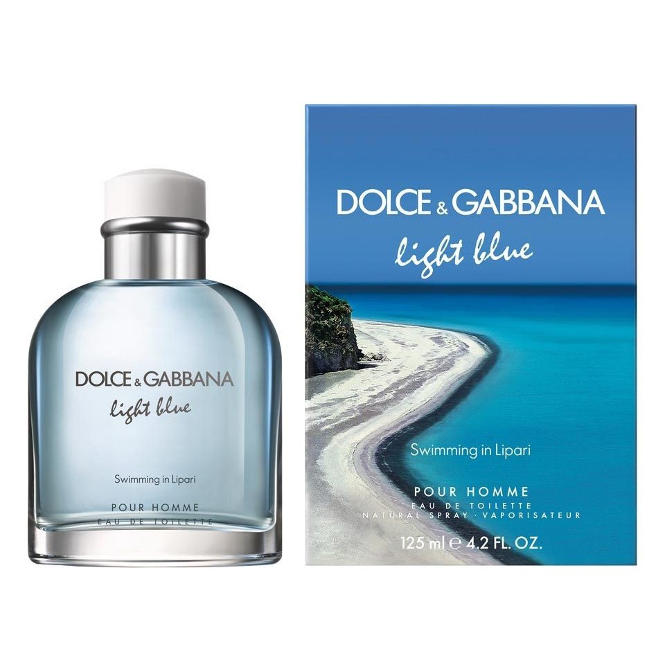 Dolce And Gabbana Light Blue Living Stromboli Pour Homme Edt 125ml