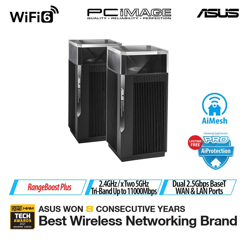 Asus ZenWiFi Pro XT12 Whole Home Mesh (2 Pack) | Shopee Malaysia