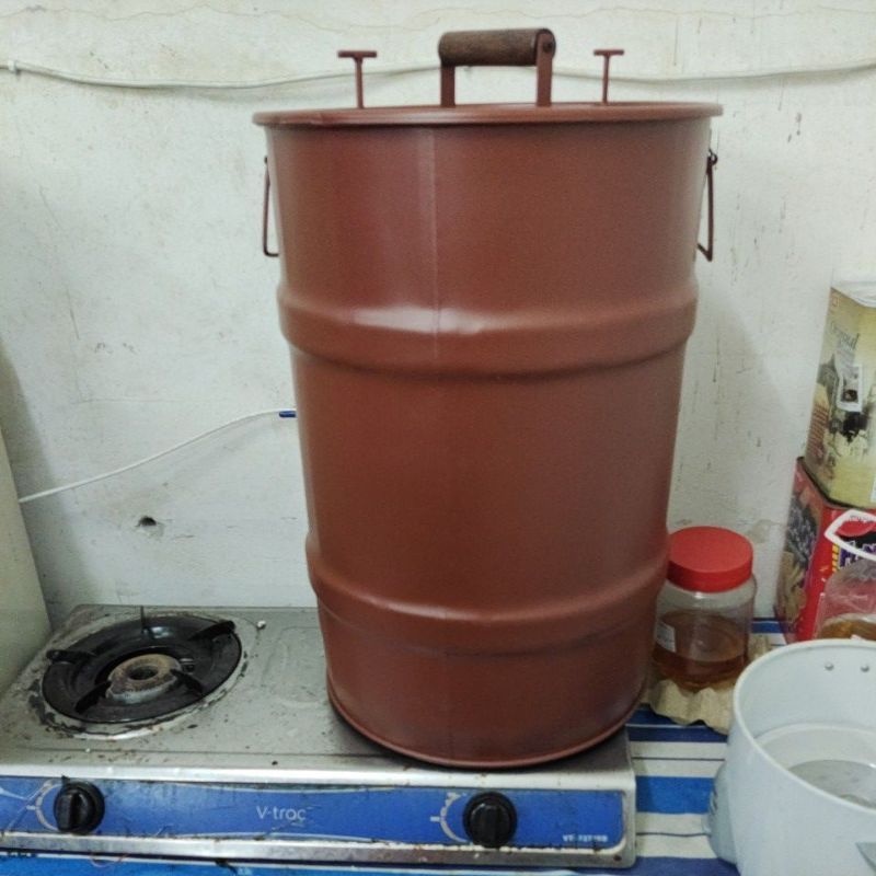 tong mini lemang,tong besi lemang,tong drum | Shopee Malaysia