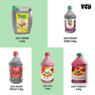 Puteri Sos Tiram/ Sos Kicap Pekat/ Sos Kicap Cair/ Sos Cili/ Sos Tomato ...