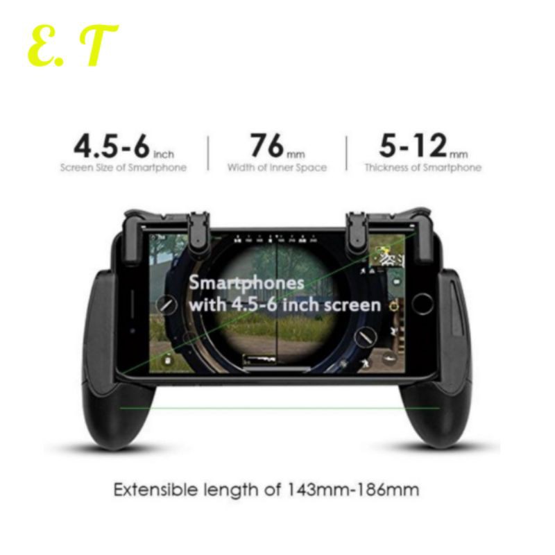 L R Trigger Mobile Game Controller Pad Knives Out / PUBG / Rules Of ...