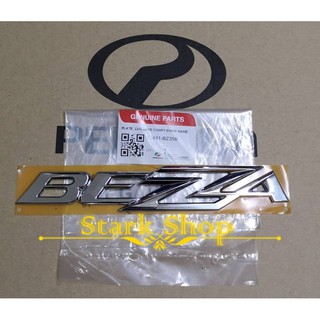 ORIGINAL PERODUA BEZZA REAR BONNET EMBLEM BEZZA LOGO MARK" BEZZA " LOGO ...