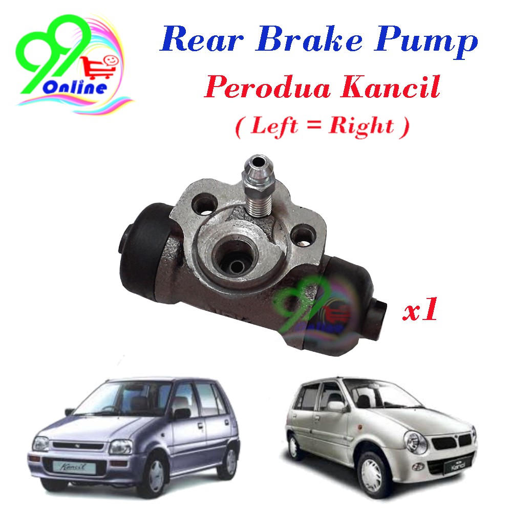 Rear Brake Pump Perodua Kancil kanari kelisa Viva Myvi Alza Kembara ...