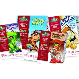 ORGRAN Kids Cookies Gluten Free Outback Animals Choco/Vanilla/Selfies ...