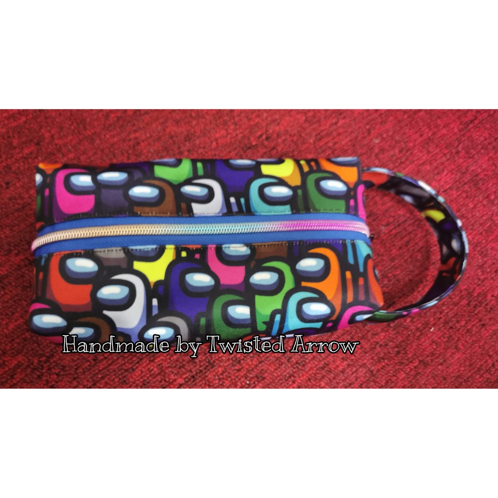 Pensil box boxy Among us handmade by Twisted Arrow/ pensil box ...