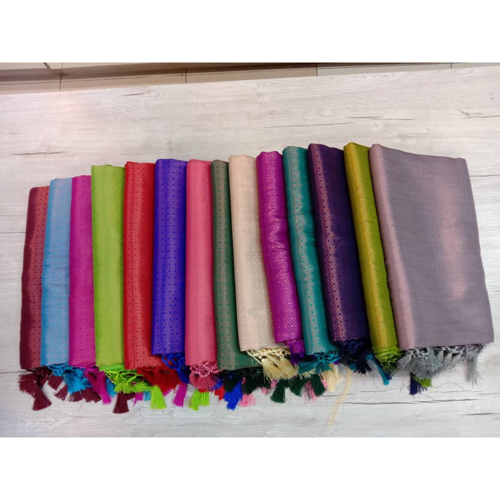 KUBERA PATTU SOFT SILK DOUBLE TONE COPPER ZARI SAREE | Shopee Malaysia