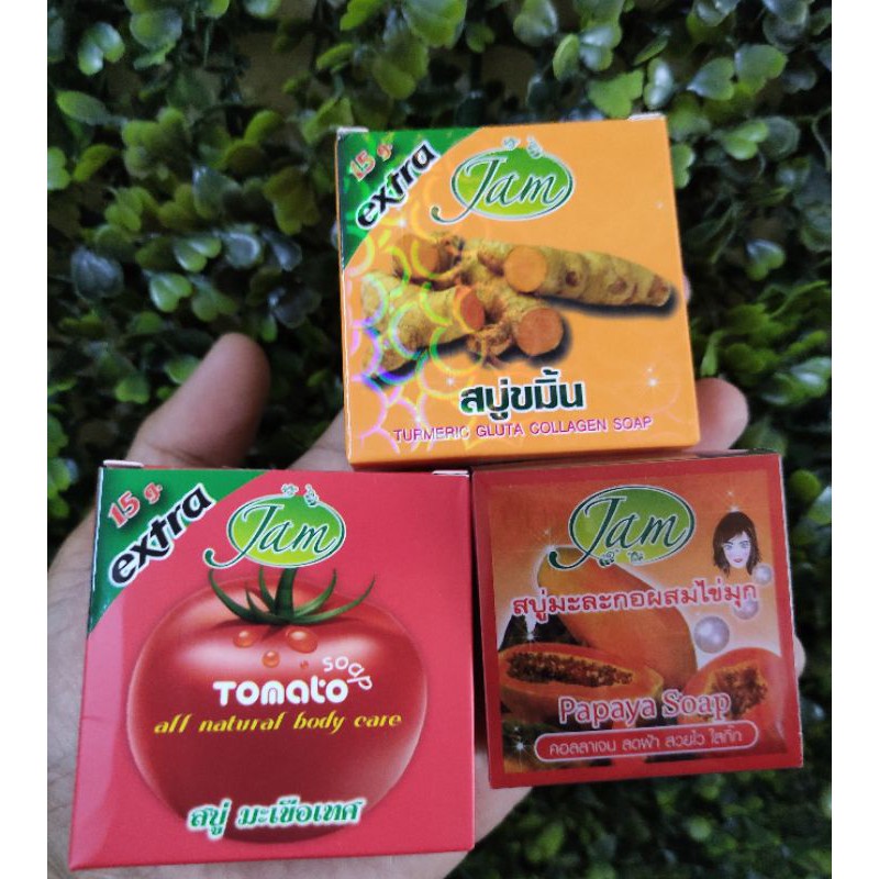SABUN TOMATO BETIK KUNYIT ORIGINAL PAPAYA TURMERIC SOAP THAILAND BY JAM ...