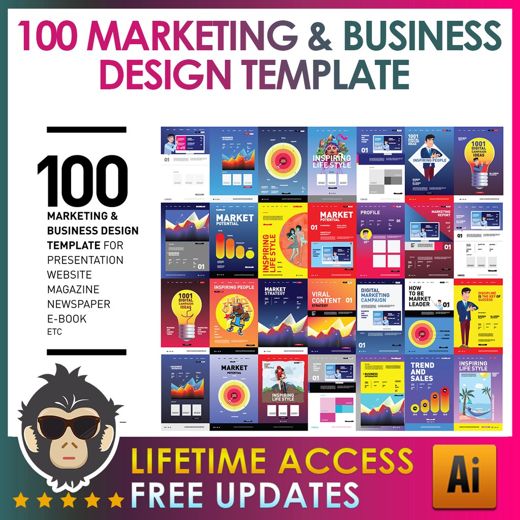 100 Creative Typography Infographic Poster Design for Marketing and ...