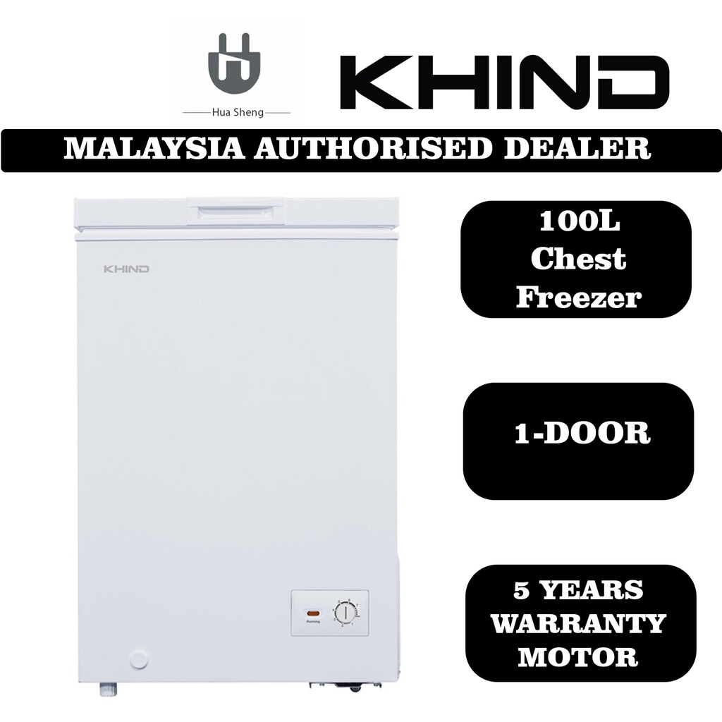 KHIND CHEST FREEZER 100L FZ100 | Shopee Malaysia