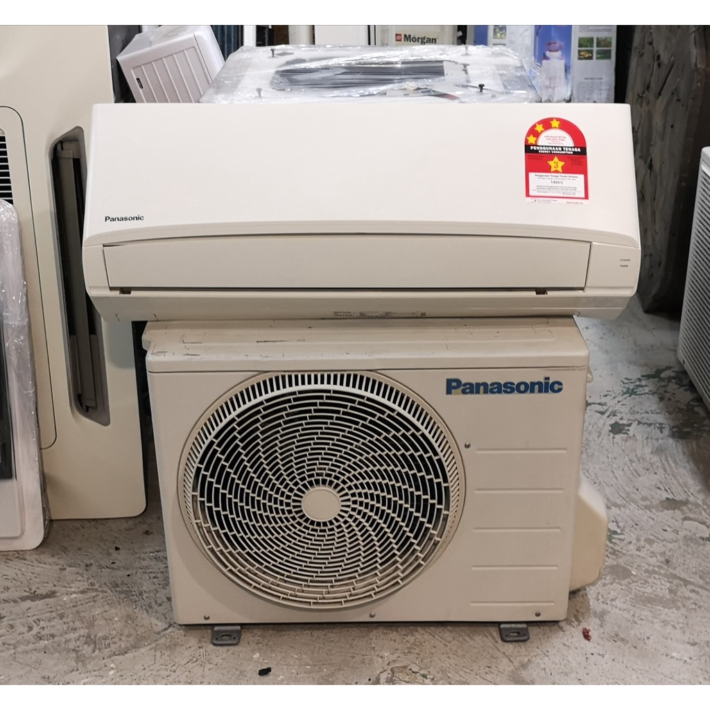 Used 1.0HP Panasonic Wall Mounted Type Aircond AC1066 / R410A / Not ...
