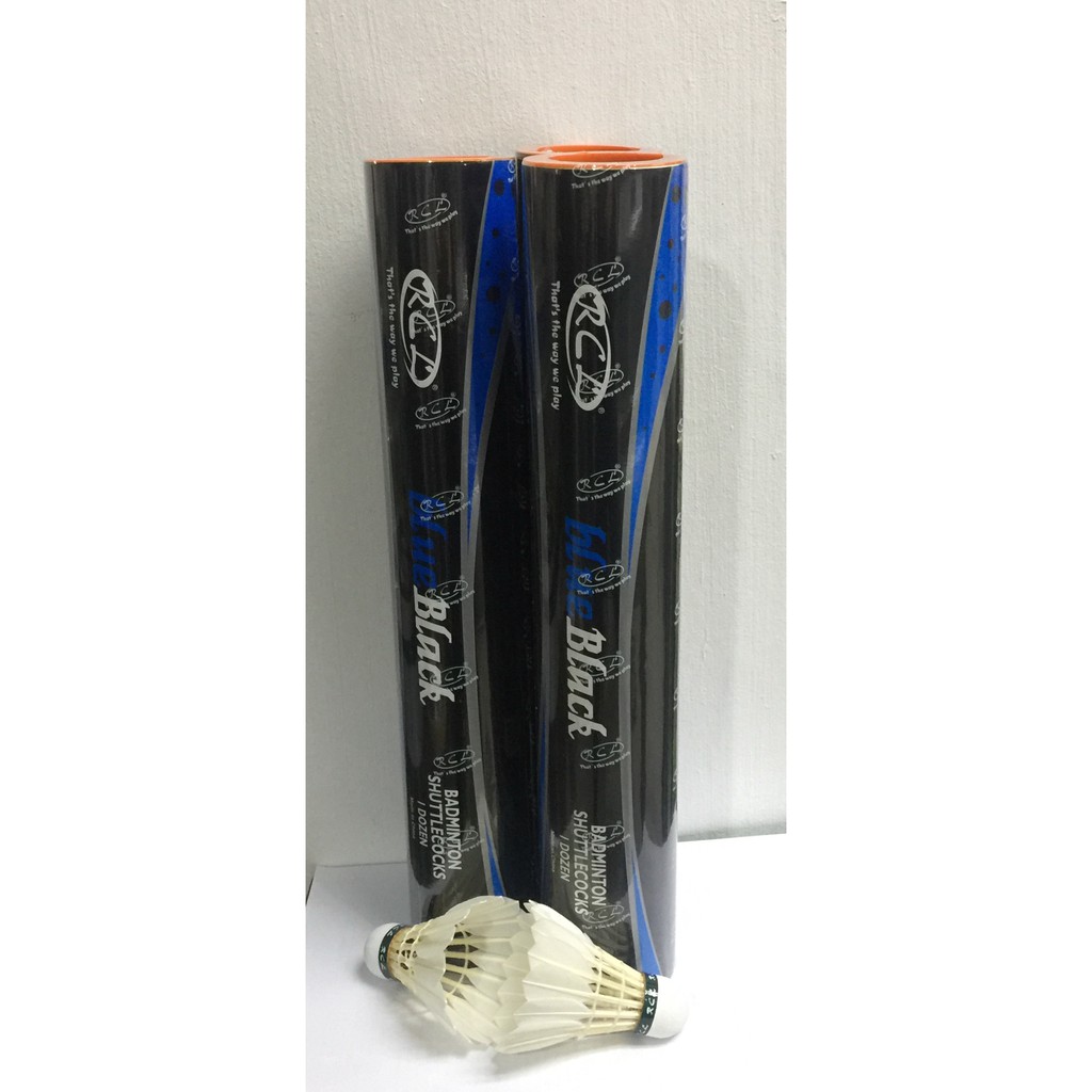 RCL Blue Black Badminton Feather Shuttlecock (100% Original) | Shopee ...