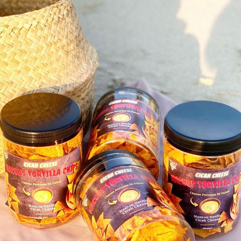 Nachos Tortilla Chips + Percuma Cheese | Shopee Malaysia