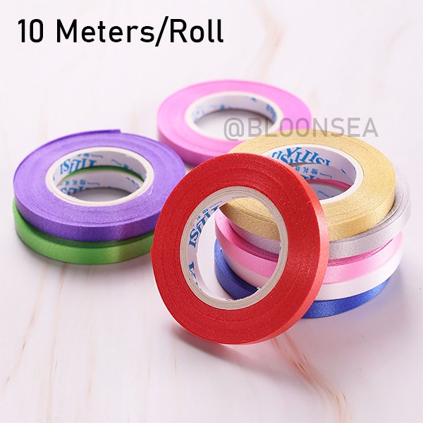 10 Meters/Roll Balloon String Ribbon Tied Rope Colourful Knot ...