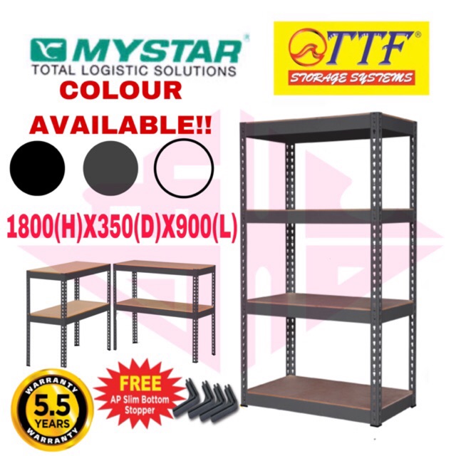 H1800 x D350 x L900 mm 2 in 1 BOLTLESS RACK, STEEL RACK, METAL RACK ...