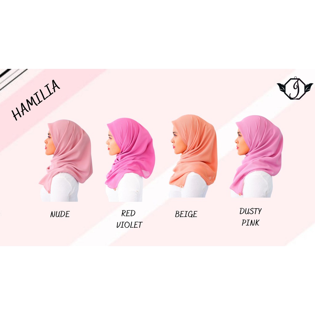 BAWAL HAMILIA BY J HEEJAB ( EXCLUSIVE METAL TAGGING ) | Shopee Malaysia