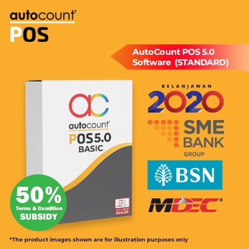 AutoCount POS 5.0 Software (STANDARD) | Shopee Malaysia