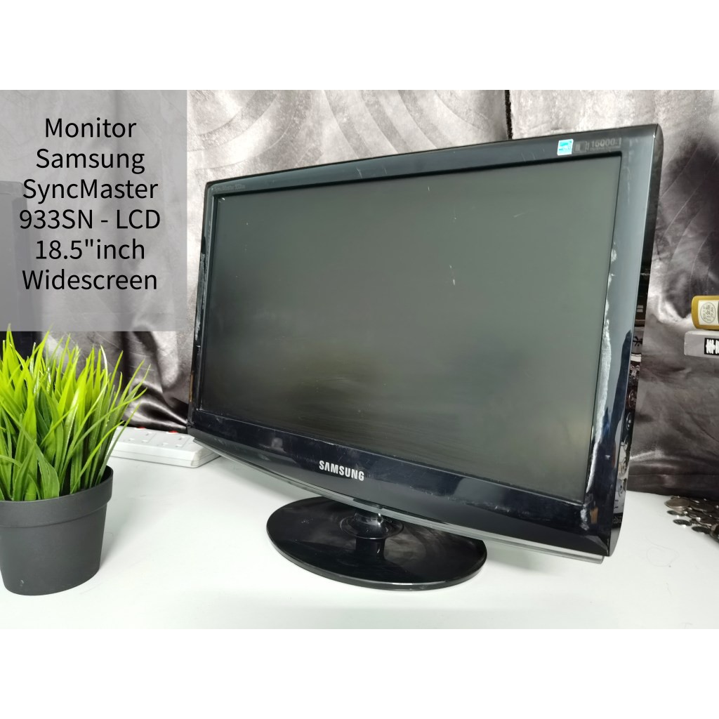 Monitor Samsung SyncMaster 933SN - LCD - 18.5"inch Widescreen used | Shopee Malaysia