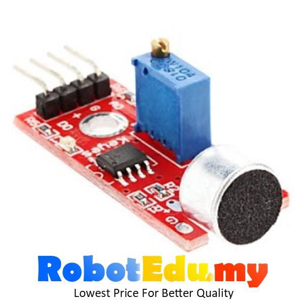 Analog & Digital Mic Microphone Sound Detector Detection Sensor (4 Pin) KY-037 KY037 KY 037 for ...
