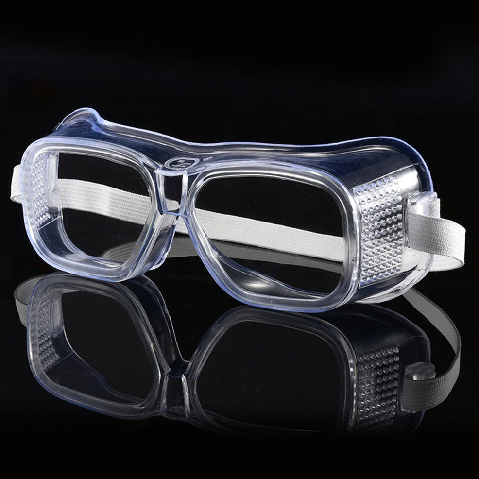 Ready stock Chemical Splash Safety Goggles Clear Eye Protection Glasses ...
