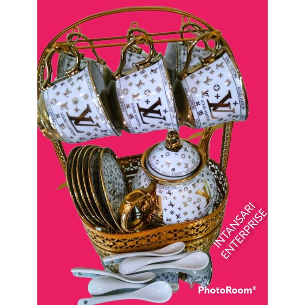 Teapot set/ cawan kayangan/cawan seramik / | Shopee Malaysia