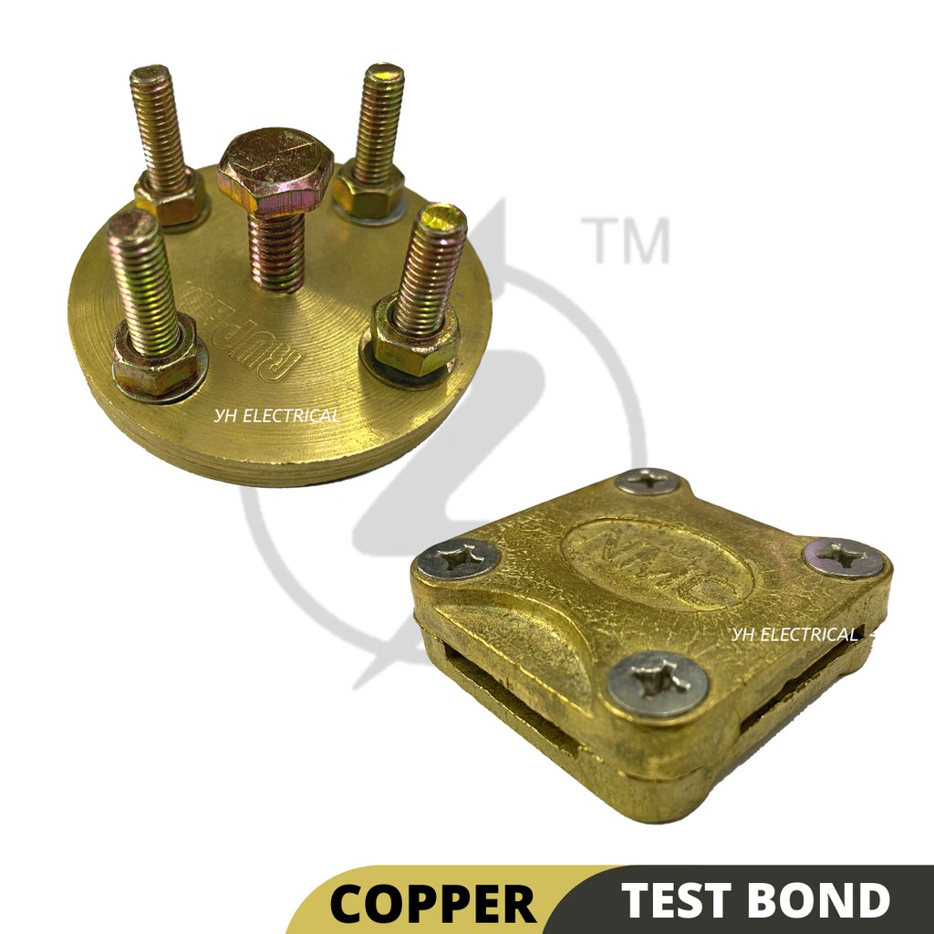 5/8" 25mm x 3mm COPPER TEST BOND / LIGHTNING / HARRESTER / USE FOR ...