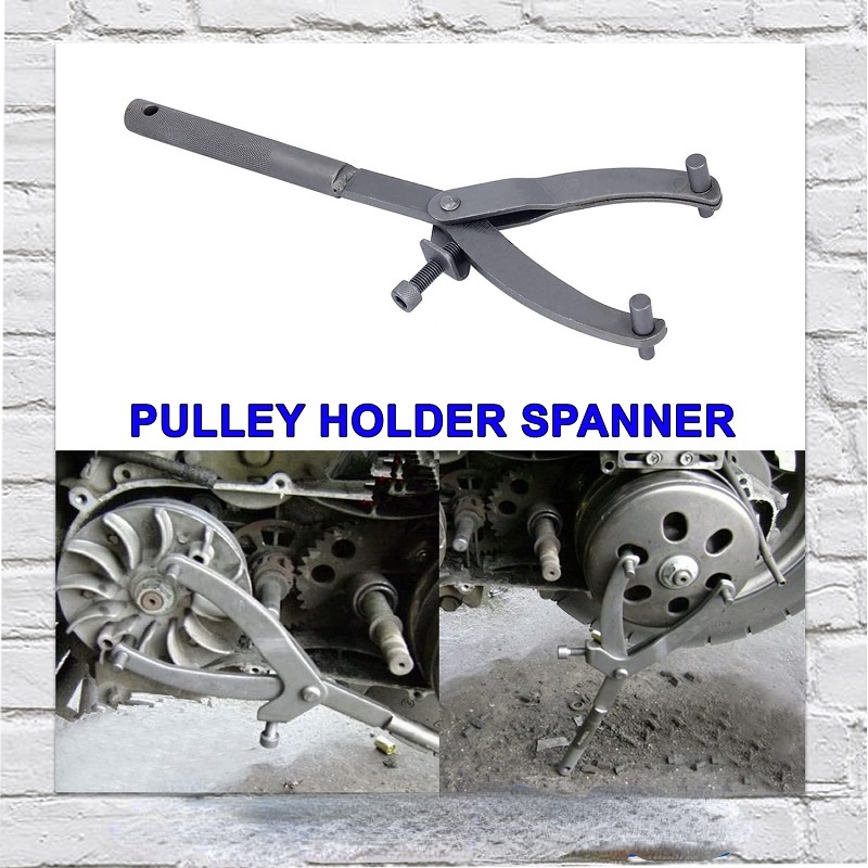 28cm Motorcycle ATV Bike Pulley Holder Spanner Scooter Wrench Variator ...
