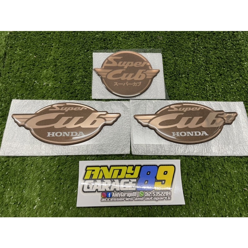 Honda Supercub Emblem Logo Original Honda Thailand | Shopee Malaysia