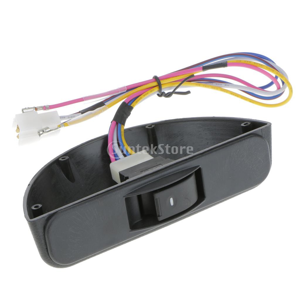 12v Car Universal Crescent Power Window Switch Kit 4-door Power Window ...