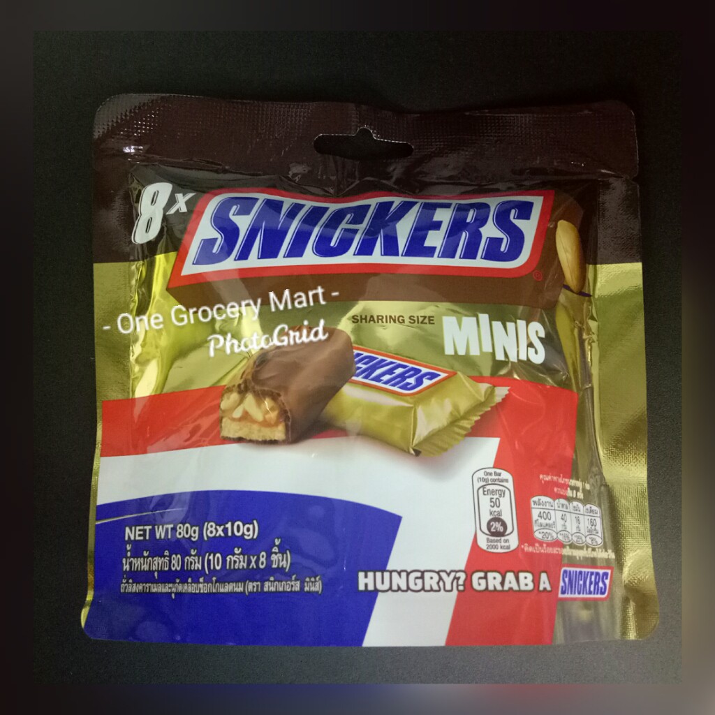 SNICKERS Sharing size Minis 80grams ( 8 x 10g ) | Shopee Malaysia