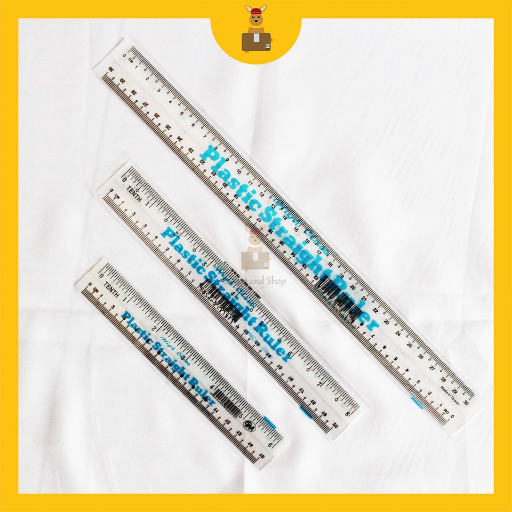 Plastic Straight Ruler Flexible Bendable Pembaris Plastic (15cm / 20cm / 30cm) | Shopee Malaysia