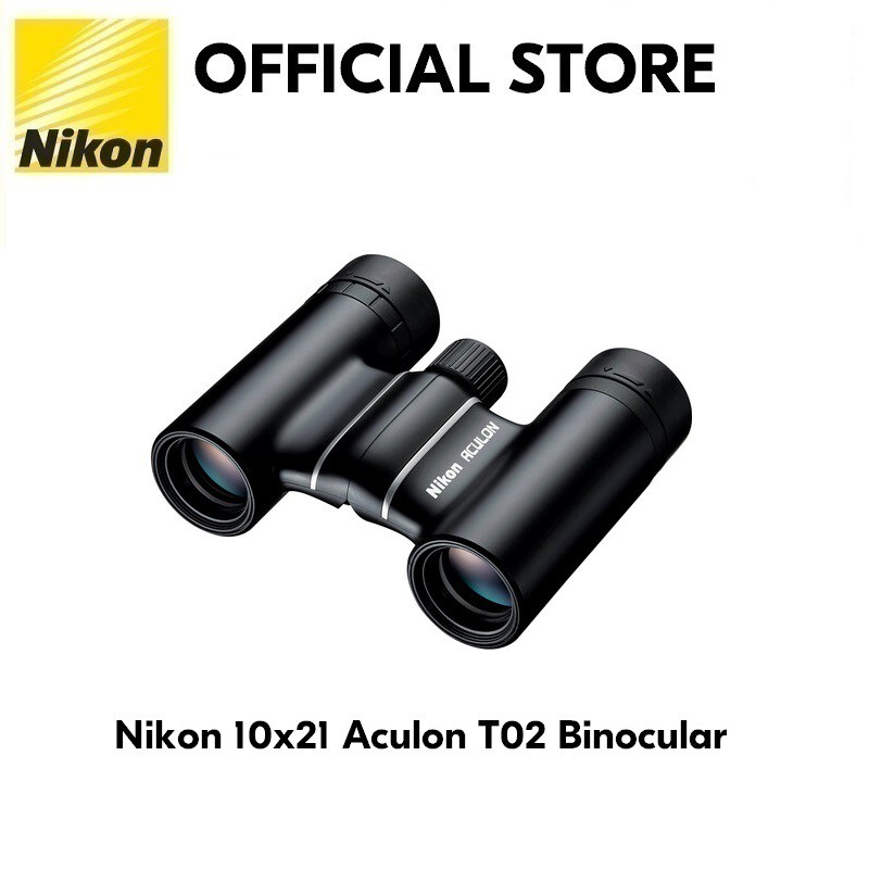 Nikon 10x21 Aculon T02 Compact Binocular BLACK | Shopee Malaysia
