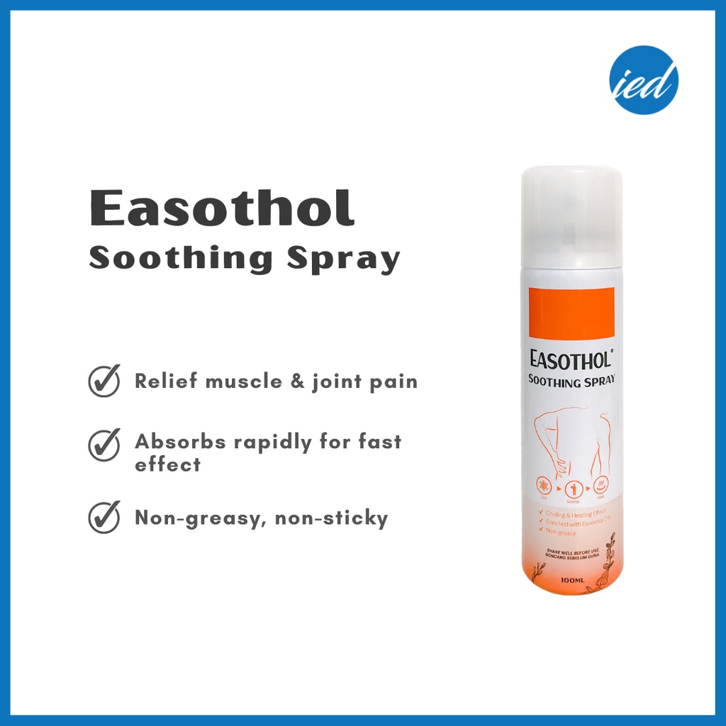 EASOTHOL Soothing Spray | For Muscle Pain, Joint Paint, and Soreness ...