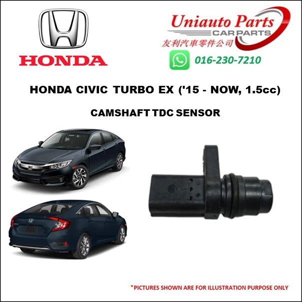 HONDA CIVIC TURBO EX TBA FC1 ('15 - NOW, 1.5cc) CAMSHAFT TDC SENSOR ...
