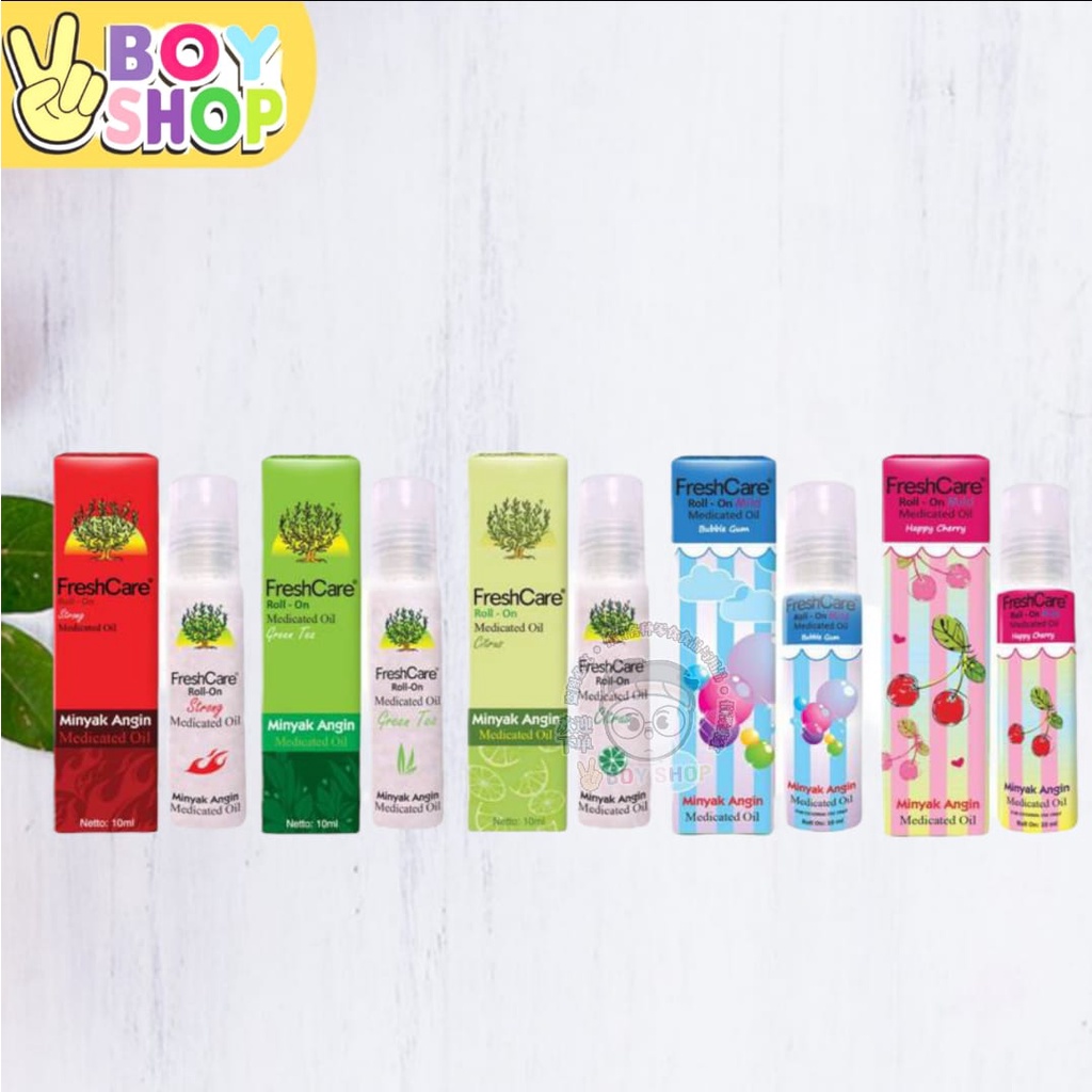 Fresh Care/Freshcare Minyak Angin Aromatherapy Roll On 10ML | Shopee ...