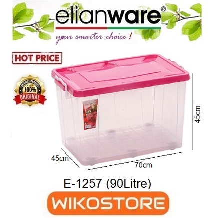 Hot Price [Wikostore] Elianware E-1257 Transparent Storage Box With 6 ...